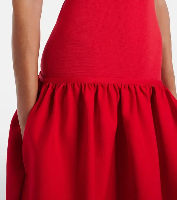 TOTEME Peplum Midi Dress