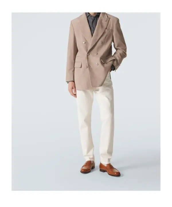 John Lobb Lopez Leather Penny Loafers