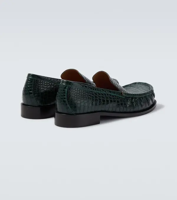 Dries Van Noten Leather Loafers