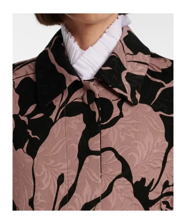 Dries Van Noten Floral Coat
