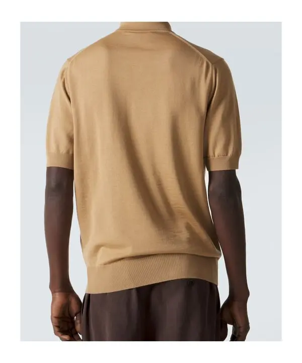 Dolce & Gabbana Virgin Wool Polo Shirt