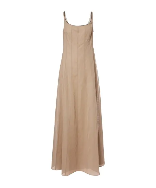 Brunello Cucinelli Cotton Maxi Dress