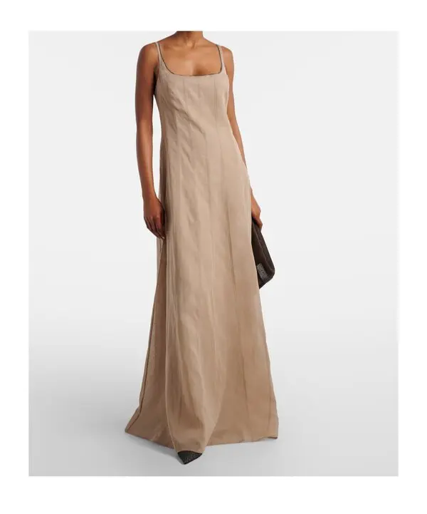 Brunello Cucinelli Cotton Maxi Dress