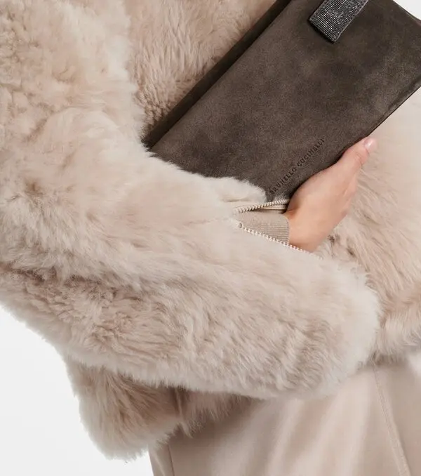 Brunello Cucinelli Shearling Jacket