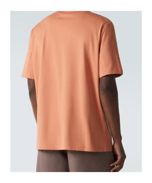 Brunello Cucinelli Logo Cotton Jersey T-shirt