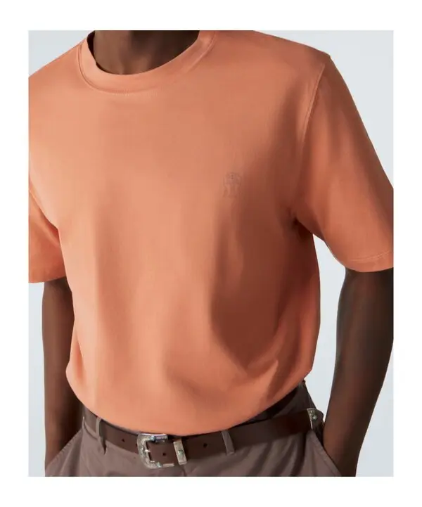 Brunello Cucinelli Logo Cotton Jersey T-shirt