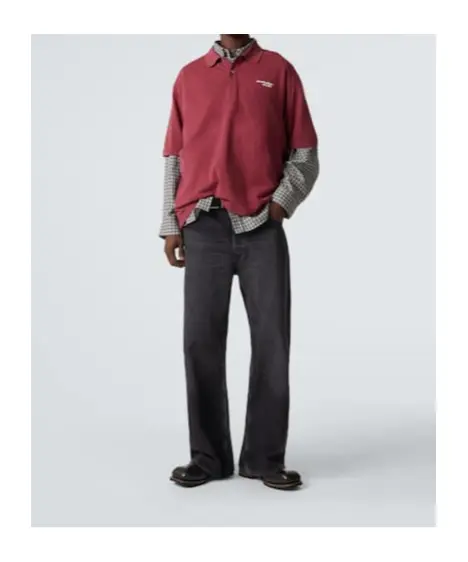 Acne Studios Cotton Piqué Polo Shirt