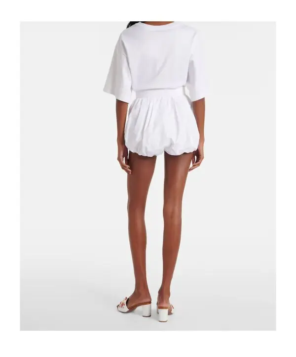 Dolce & Gabbana High-rise Cotton Poplin Shorts