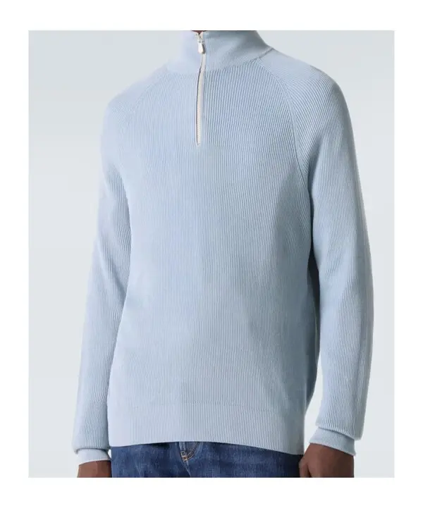 Brunello Cucinelli Ribbed-knit Cotton Sweater