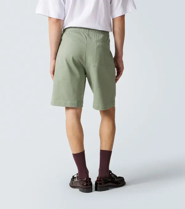 Dries Van Noten Cotton Jersey Shorts