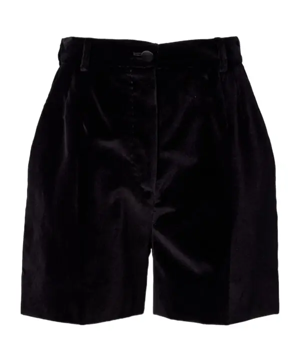 Dolce & Gabbana Cotton And Silk-blend Shorts
