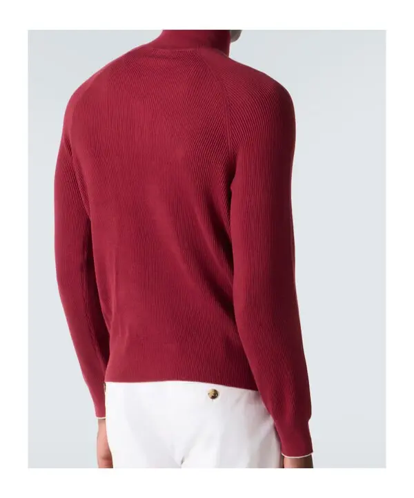 Brunello Cucinelli Ribbed-knit Cotton Sweater