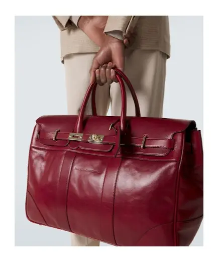 Brunello Cucinelli Leather Tote Bag