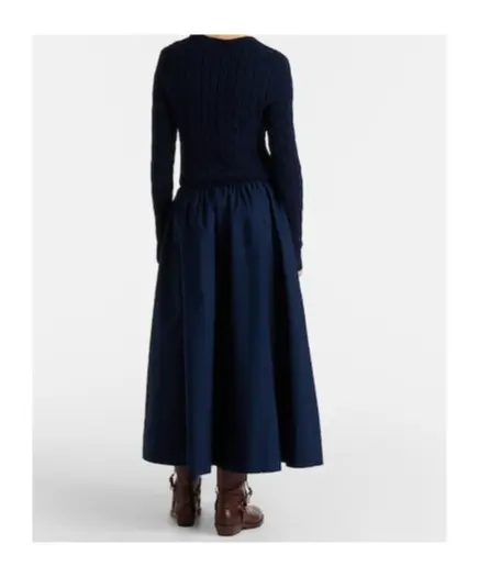 Polo Ralph Lauren Cotton-blend Maxi Dress