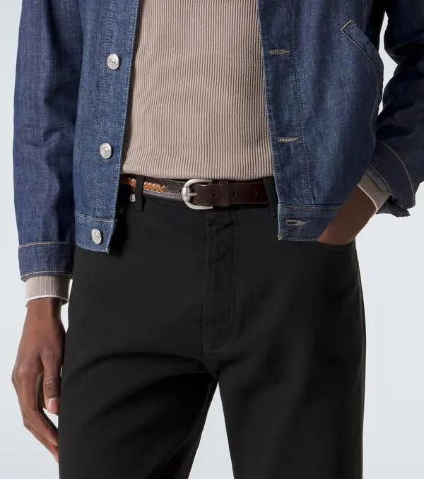 Brunello Cucinelli Leather Belt