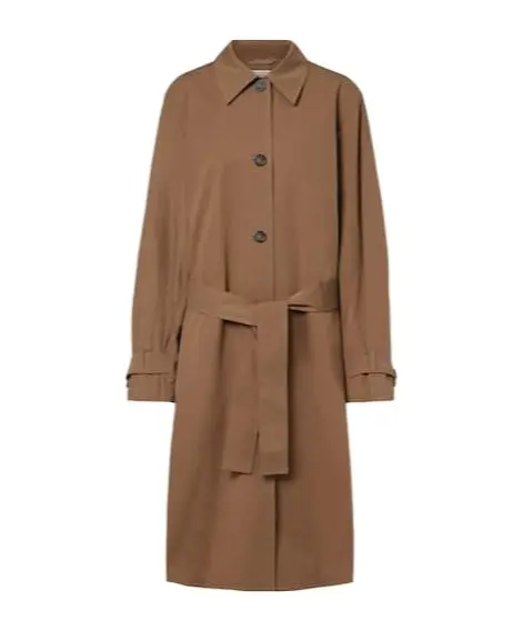 TOTEME Belted Cotton Trench Coat
