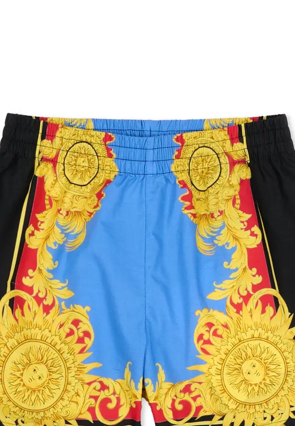 Versace Barocco Sea-print Shorts