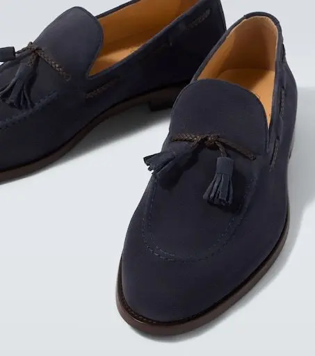 Brunello Cucinelli Suede Loafers