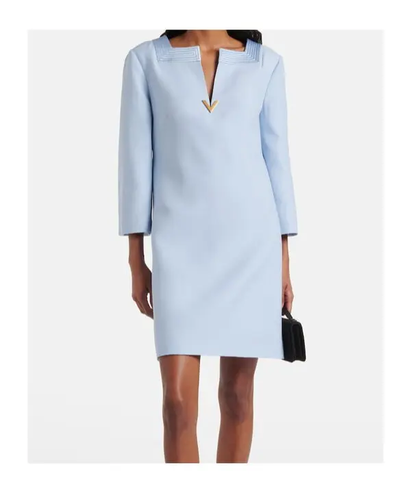 Valentino Garavani Crepe Couture Minidress