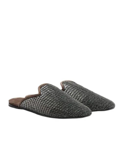 Brunello Cucinelli Monili Mules