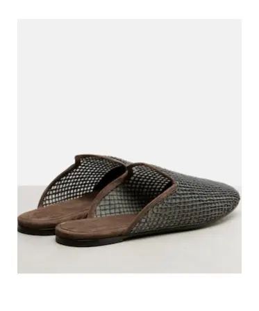 Brunello Cucinelli Monili Mules