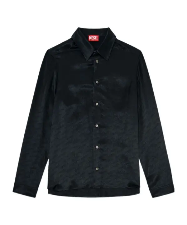 DIESEL® Jacquard-logo Shirt