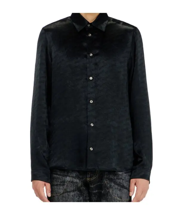 DIESEL® Jacquard-logo Shirt