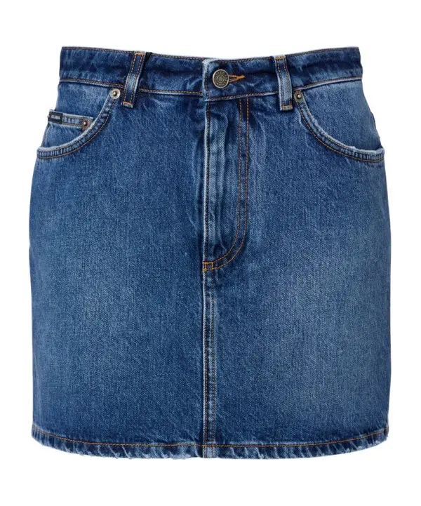 Dolce & Gabbana Denim Miniskirt