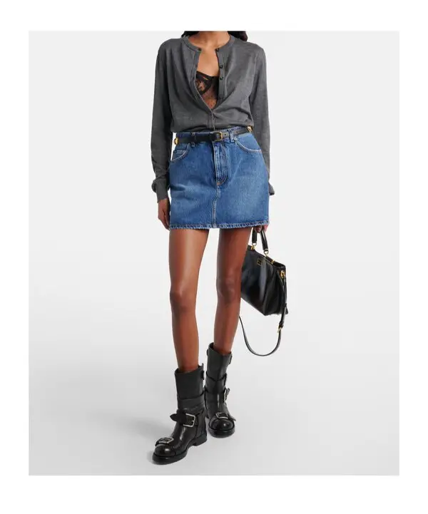 Dolce & Gabbana Denim Miniskirt