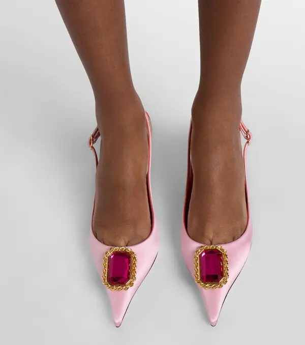 Dolce & Gabbana Pointed-toe High-heeled Sandals