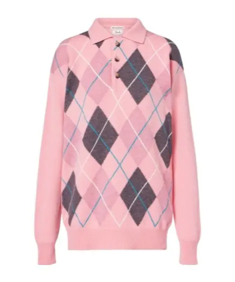 J.W.ANDERSON Colorful Wool Knit Sweater