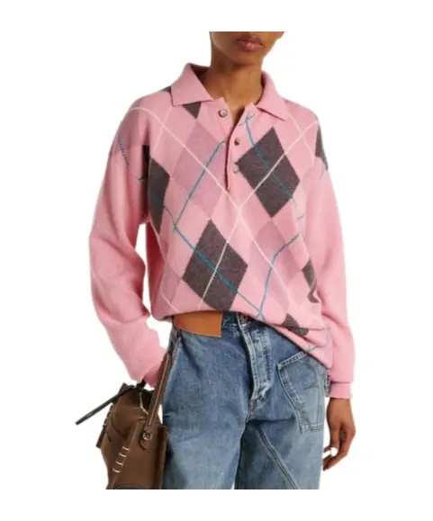 J.W.ANDERSON Colorful Wool Knit Sweater