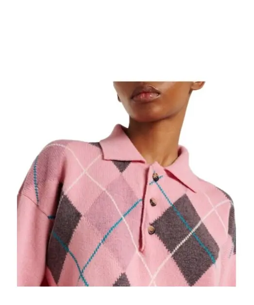 J.W.ANDERSON Colorful Wool Knit Sweater