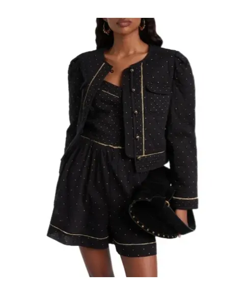 Isabel Marant Étoile Minimalist Cropped Casual Jacket
