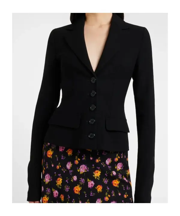 Dolce & Gabbana Wool-blend Canvas Jacket