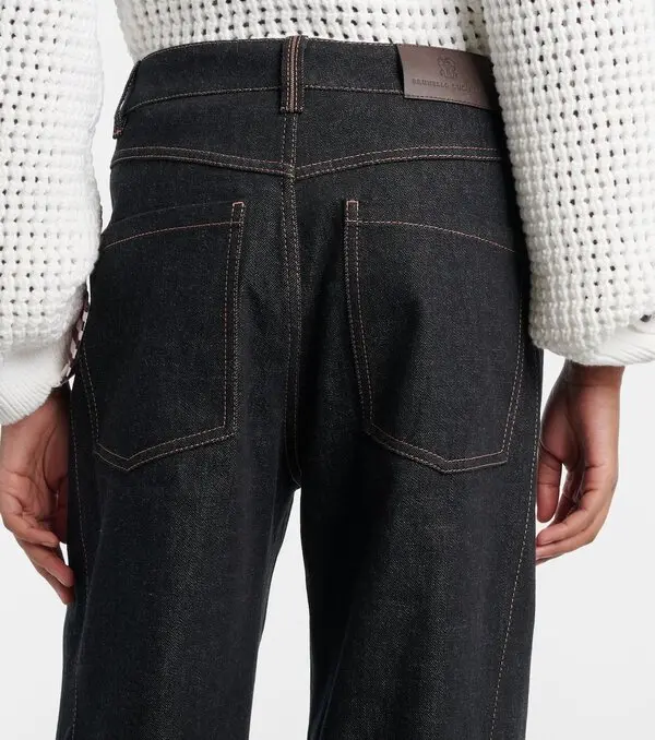 Brunello Cucinelli Wide-leg Jeans