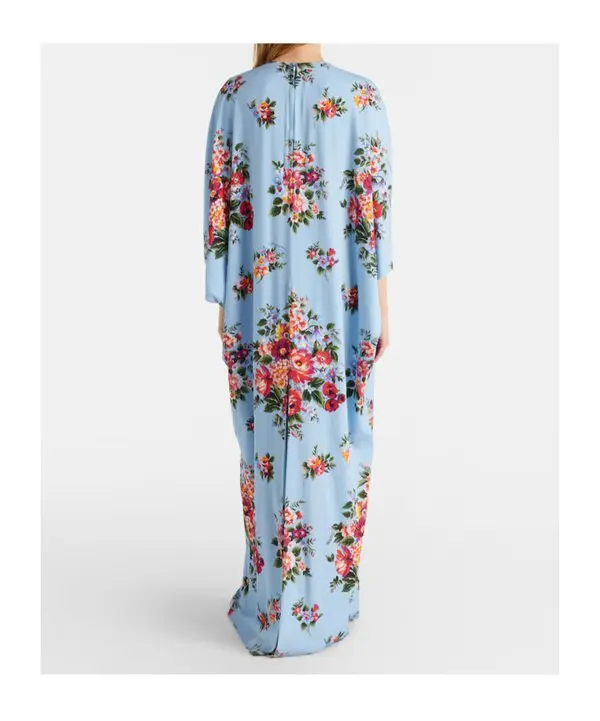 Dolce & Gabbana Floral Silk-blend Kaftan
