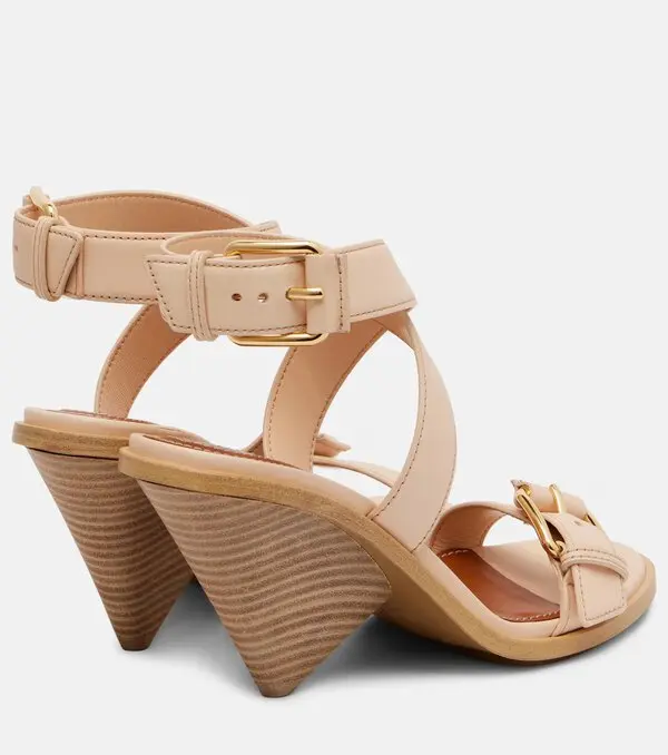 Zimmermann Round-toe High-heeled Sandals