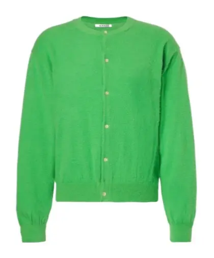 Auralee Cashmere And Cotton Cardigan