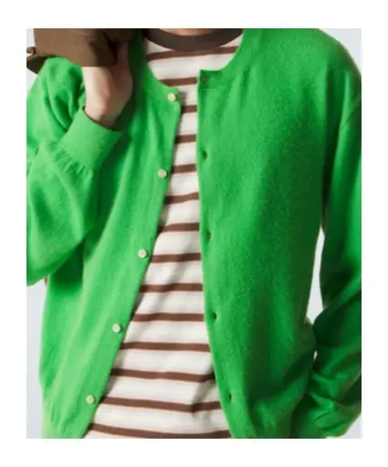 Auralee Cashmere And Cotton Cardigan