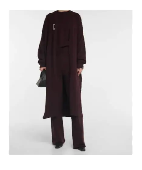 Extreme Cashmere Long Knit Cardigan