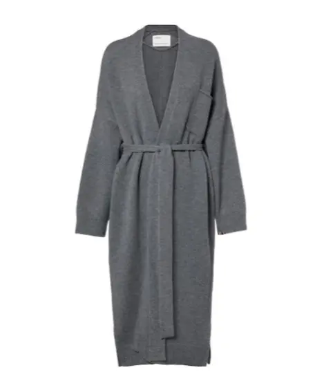 Extreme Cashmere Wrap Cardigan - Gray
