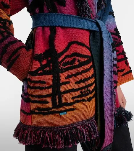 Alanui Sunset Stories Cashmere-blend Cardigan