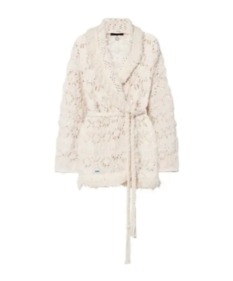 Alanui Lagoon Romance Cotton-blend Cardigan