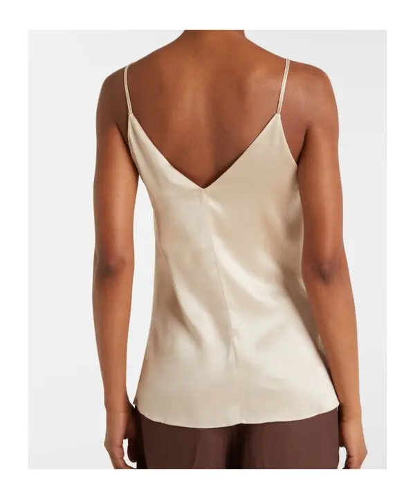 Brunello Cucinelli Silk-blend Satin Camisole