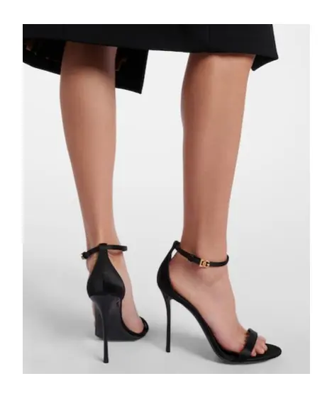 Dolce & Gabbana Satin Sandals