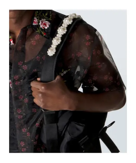 Simone Rocha Classic Bow Embellished Shoulder Bag