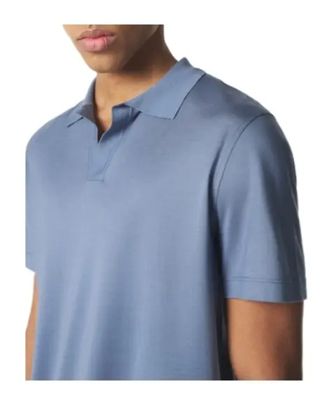 Brioni Minimalist V-neck Polo Shirt