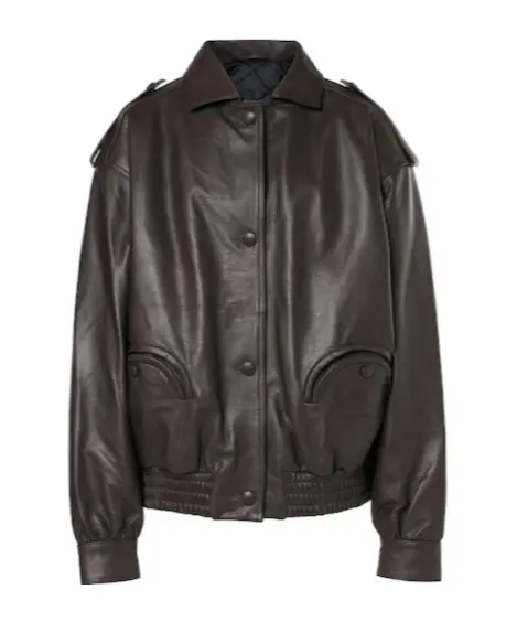 BLAZÉ MILANO Button Leather Jacket