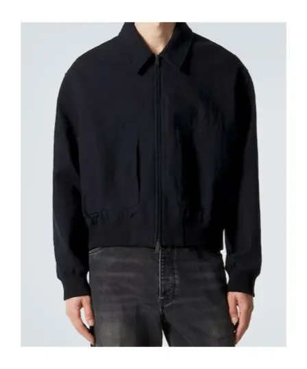 Studio Nicholson Cotton-blend Zip-up Bomber Jacket